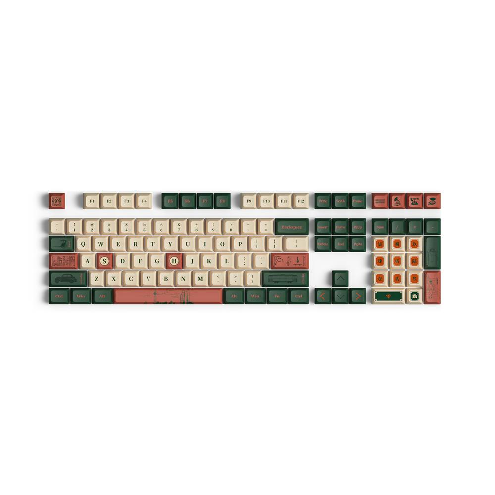 Keycaps Akko Profile Jda Pbt Dye-Sub World Tour Shanghai | Shopee Brasil