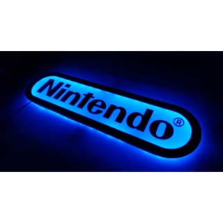 Quadro Led Painel Luminoso Rgb Gamer Nintendo Mdf Acrilico | Shopee Brasil