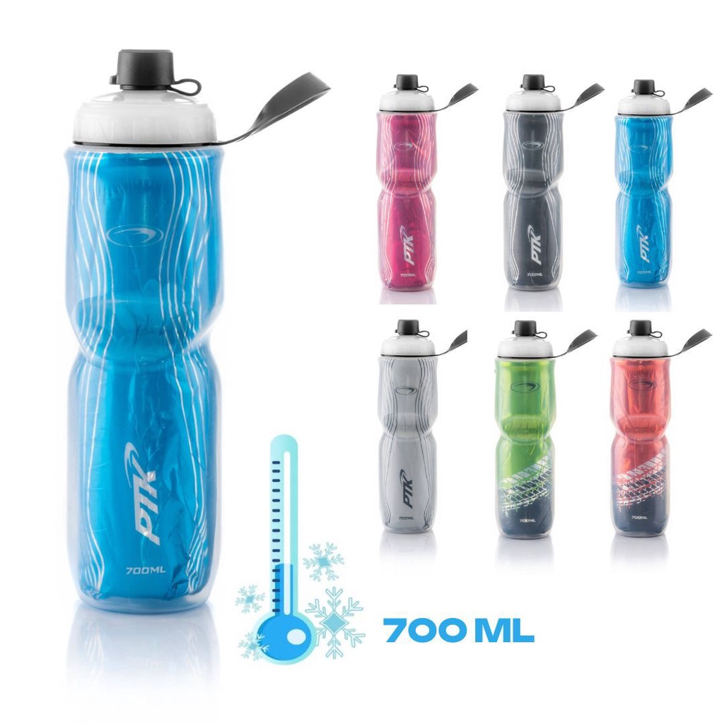 Garrafa Térmica Bike Bicicleta Garrafinha Água 700ml Squeeze ...