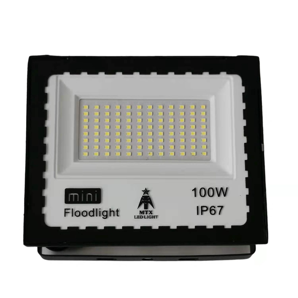 Refletor Led 100w Holofote Prova Dágua Ip66 Branco Frio bivolt - Faz a Boa!