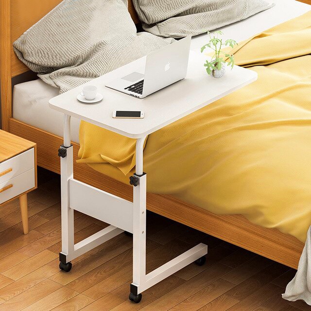 Mesa Multiuso Notebook Laptop Cafe Na Cama Grande c/ Rodinha | Shopee ...