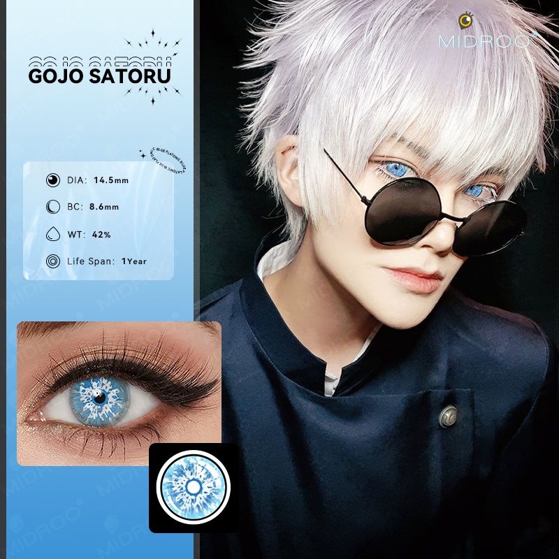 Lentes de Contato - Satoru Gojo - Jujutsu Kaisen | Shopee Brasil Lentes de Contato - Satoru Gojo - Jujutsu Kaisen | Shopee Brasil