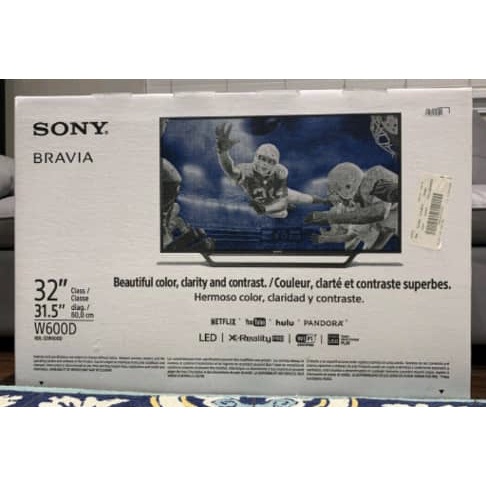 NOVA Smart TV Sony KDL-32W600D de 32 classes HD com Wi-Fi integrado ...