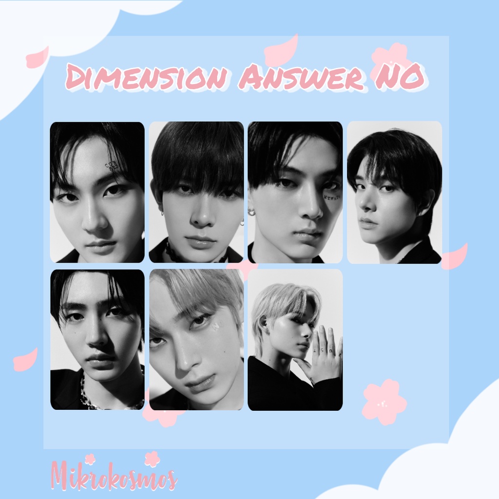 Photocards Enhypen Dimension Answer / Kpop | Shopee Brasil
