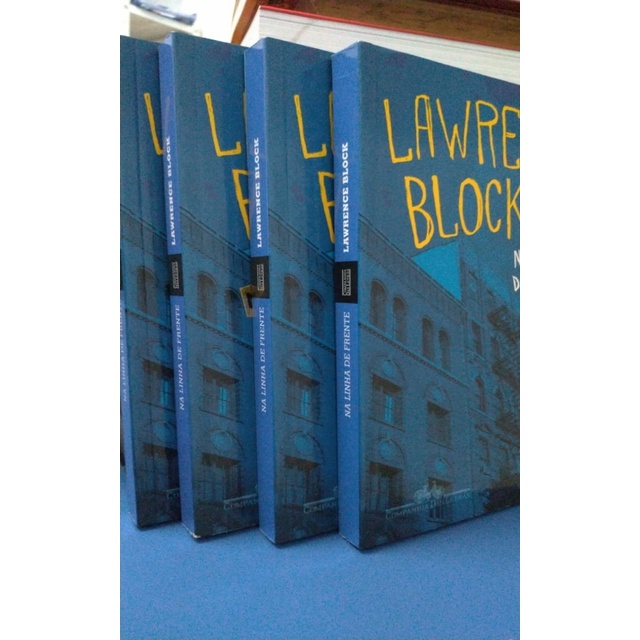 LAWRENCE BLOCK na linha de frente autor LAWRENCE BLOCK | Shopee Brasil