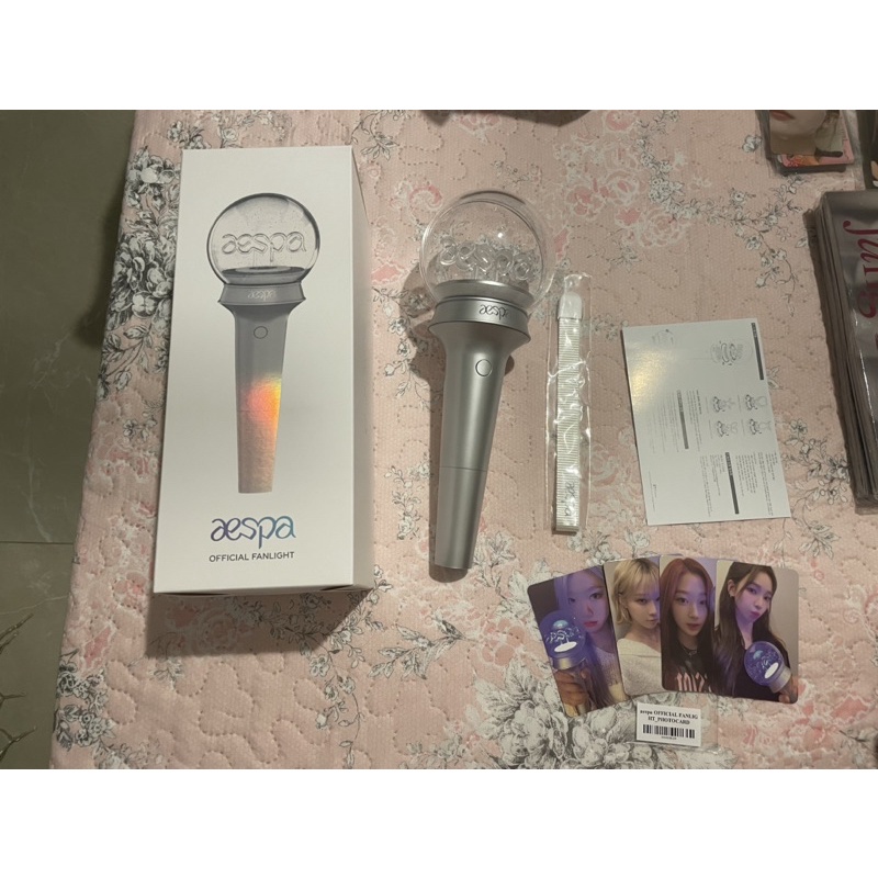 aespa lightstick oficial completa | Shopee Brasil