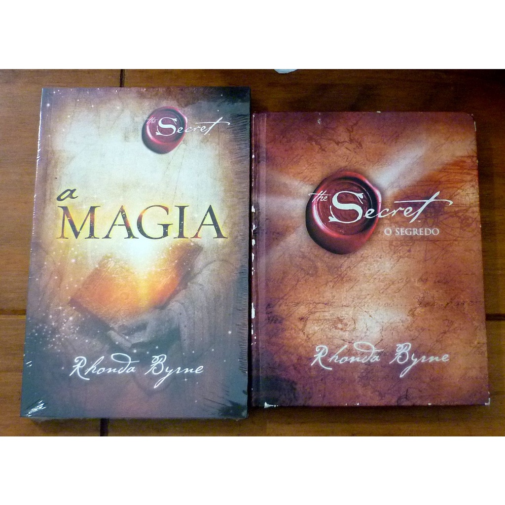 Kit 2 Livros Rhonda Byrne - o Segredo - a Magia | Shopee Brasil