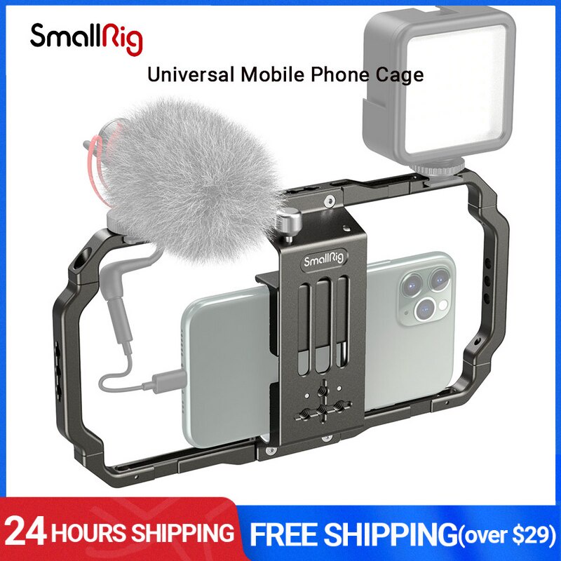 Gaiola De Vídeo universal Para Celular Smallrig iphone 13 pro filmmaking rig 2791 TGKU | Shopee ...