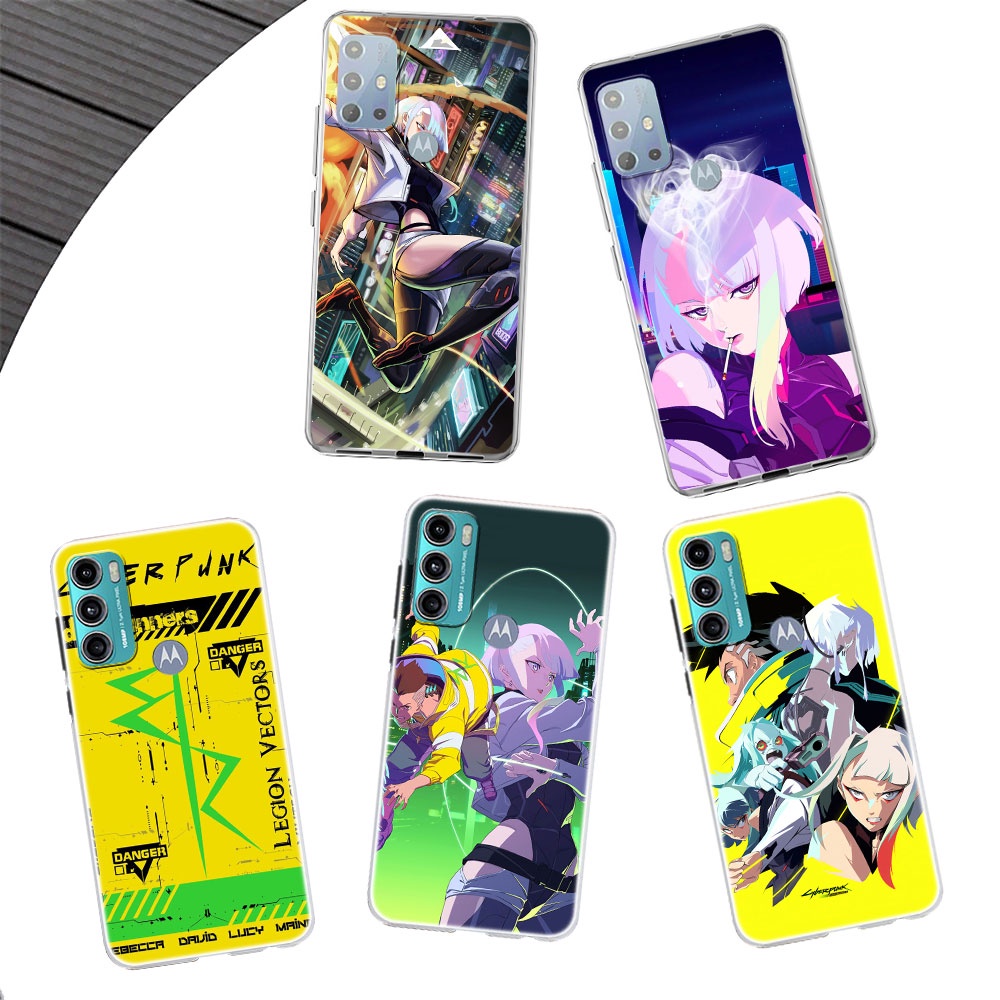 FU11 Cyberpunk Edgerunners Capa De Celular Para Motorola Moto G30 G20 ...