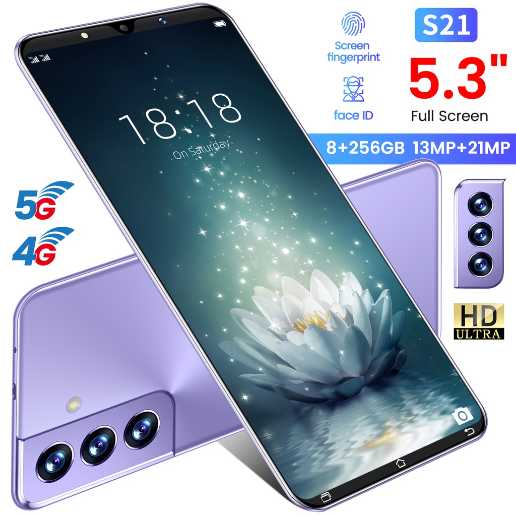 Venda De Celular Sumsung Original S21 Ultra 8 + 256GB Tela Para 6,1 Polegadas Telefone Barato ...