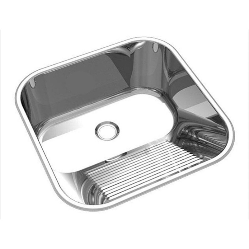 Tanque Inox 50x40 Grande -Sobrepor E Embutir- Tecnocuba 304 | Shopee Brasil