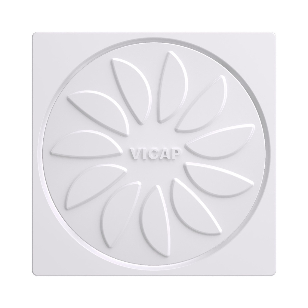 Grelha Anti-Inseto Quadrada 100x100mm Branca Vicap | Shopee Brasil