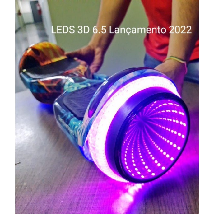 Hoverboard Skate Elétrico Bluetooth 6,5" Led ( Lancamento 2022) | Shopee Brasil