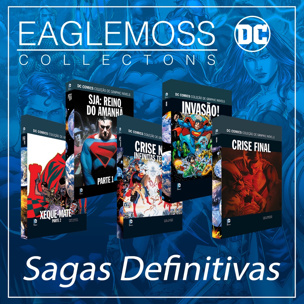 DCGN Sagas Definitivas - Eaglemoss Collections - DC Graphic Novels ...