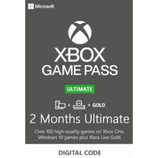 Xbox Game Pass Ultimate 2 meses Envio Imediato - Desconto no Preço