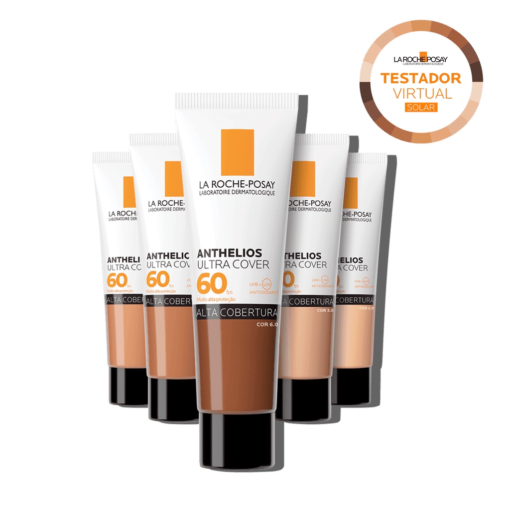 Protetor Solar Facial Anthelios Ultra Cover FPS60 30g | Shopee Brasil
