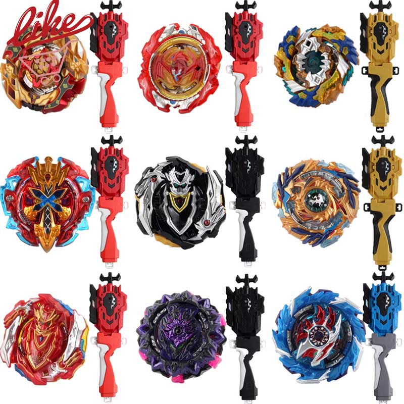 Beyblade Burst Metal Spinning Top Com Conjunto De Lançadores GT ...