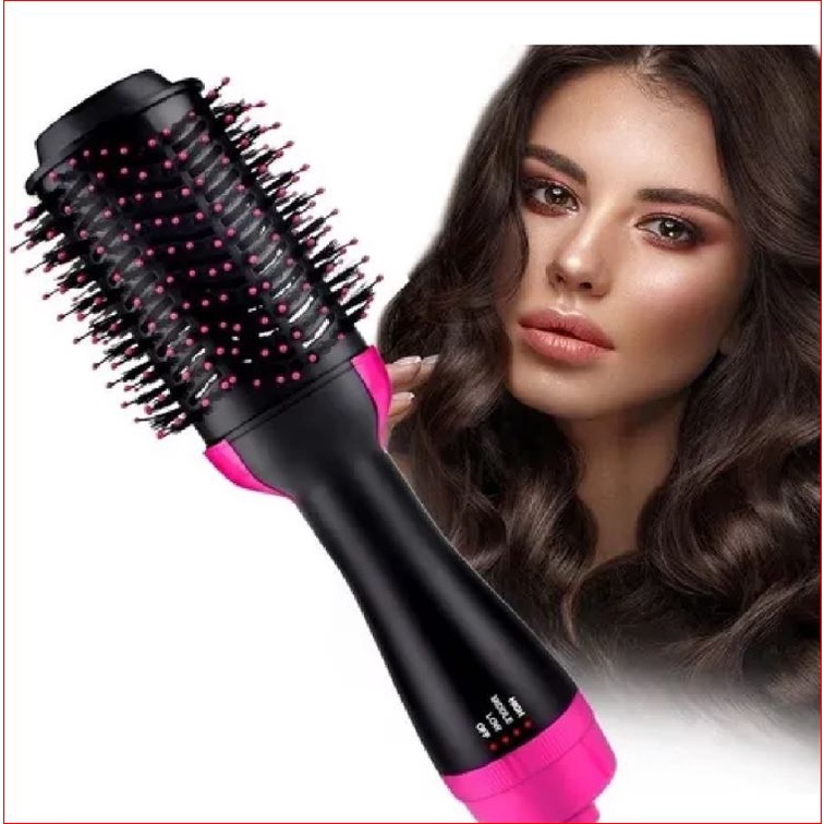 Escova Profissional 3 Em 1 Alisa E Seca Alisa E Modela Seu Cabelo 127v