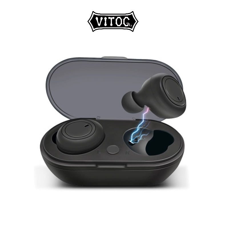 Vitog Fones De Ouvido Sem Fio Bluetooth 5.0 9D Estéreo À Prova D'água ...