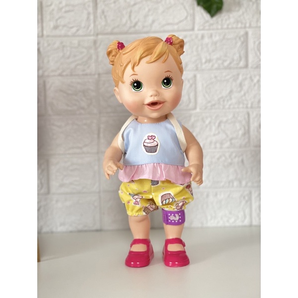 Conjunto Baby Alive Blusa e Short | Shopee Brasil