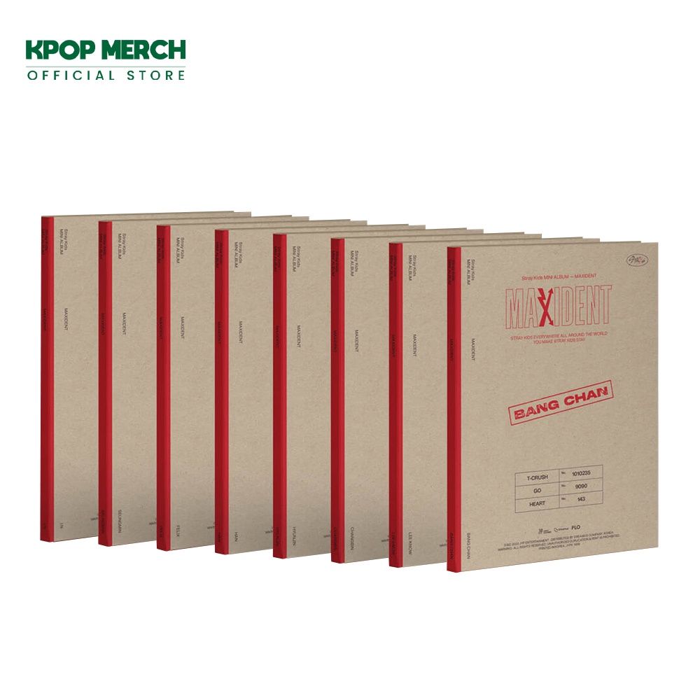 Stray Kids - Mini Album [ Maxident ]_Case version | Shopee Brasil
