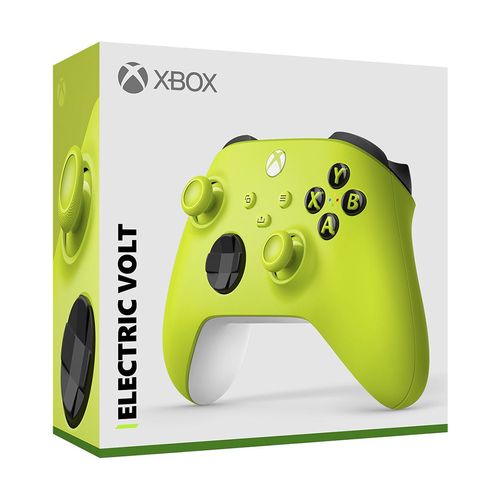 Controle Sem Fio Xbox Electric Volt Series X S One Verde Shopee