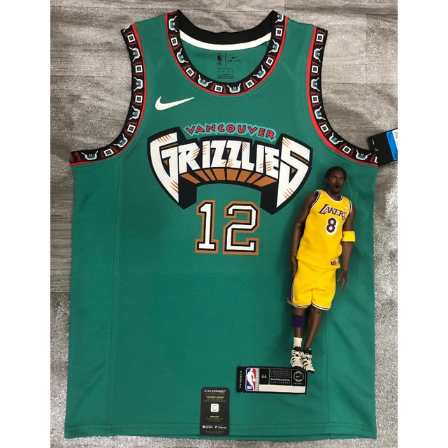 nba Memphis Grizzlies No. 12 Morant green basketball jersey hot pressed ...
