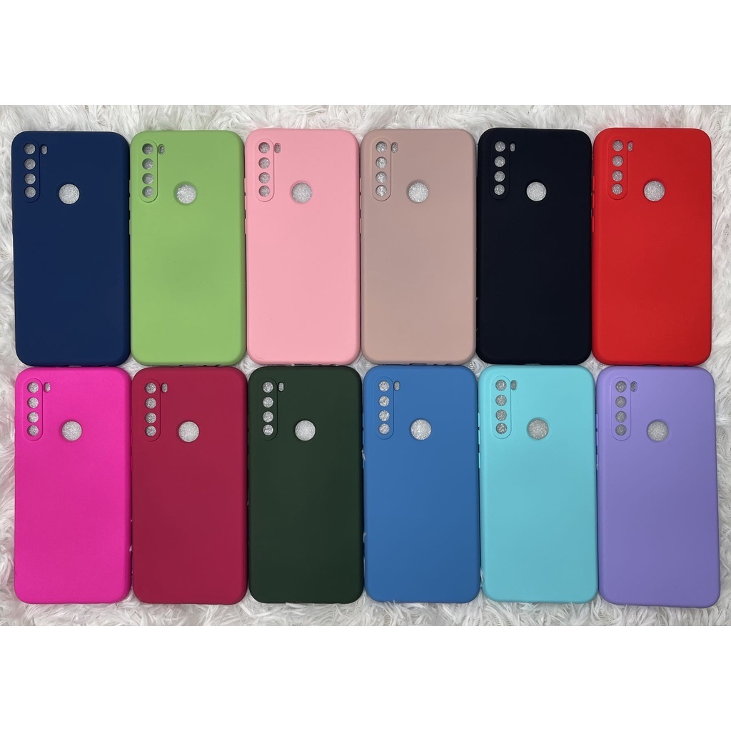 Capa Capinha Note 8 Redmi Xiaomi Silicone Aveludado Escorrega O Pre o