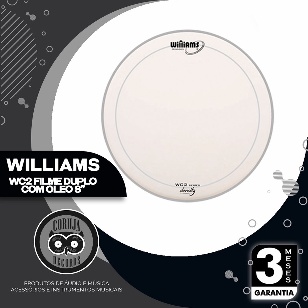 PELE WILLIAMS DENSITY FILME DUPLO POROSA HIDRAULICA WC2 8" | Shopee Brasil