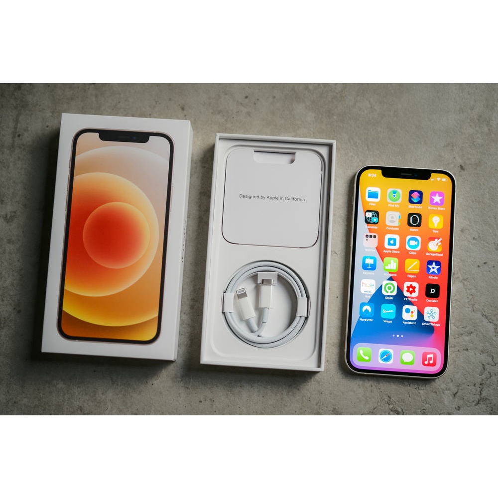 Novo e original Apple iPhone 12 128GB desbloqueado de fábrica | Shopee ...