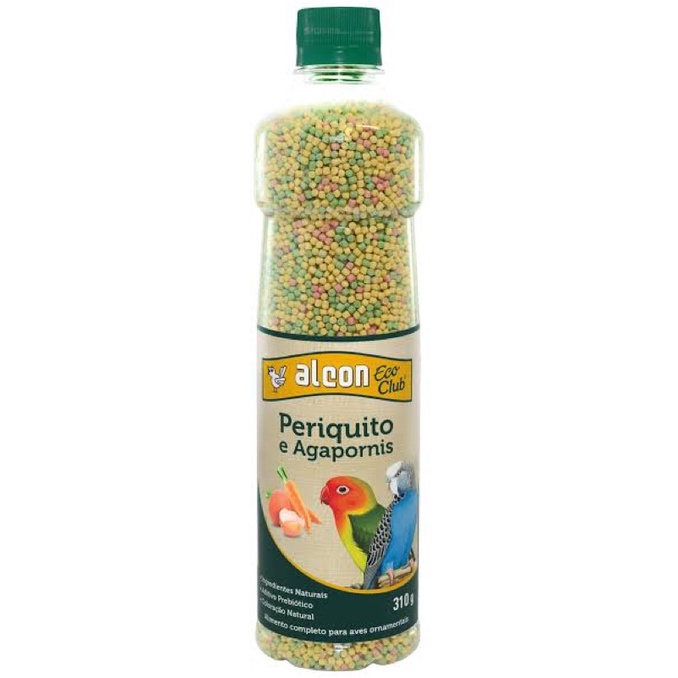 Alcon eco club periquito e agapornis 310g | Shopee Brasil