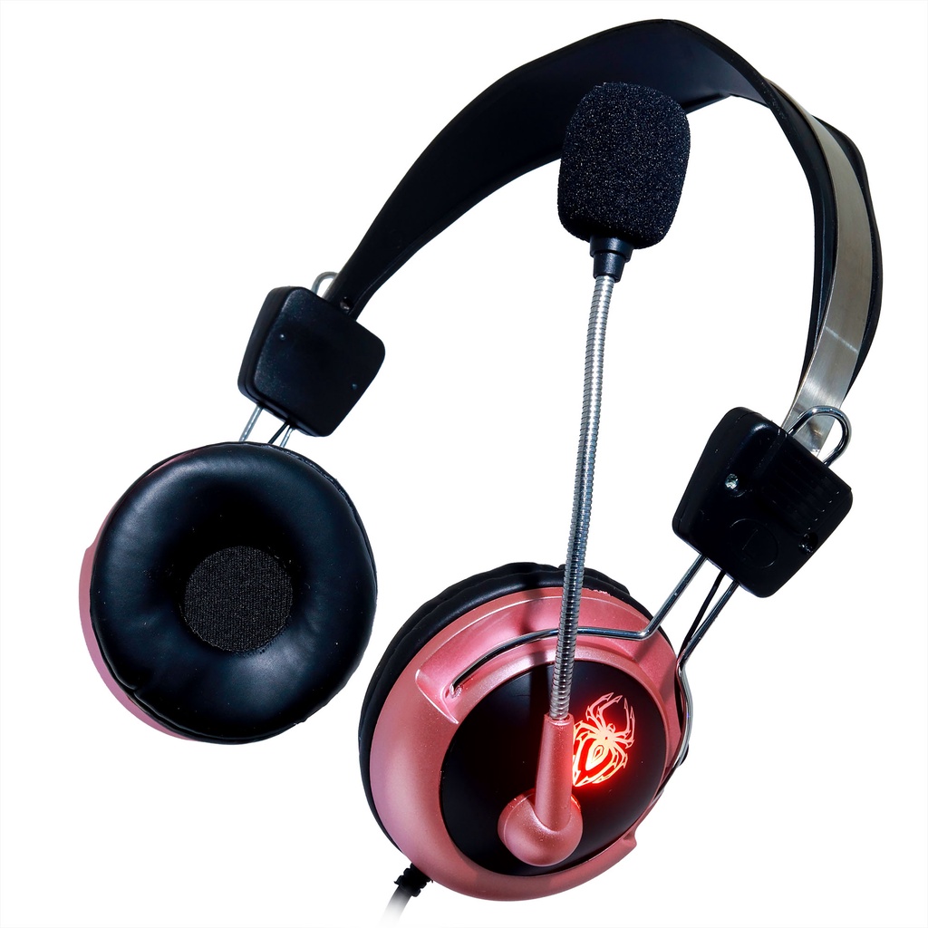 Fone De Ouvido Gamer Led Rgb Microfone Embutido Isolamento Acústico ...