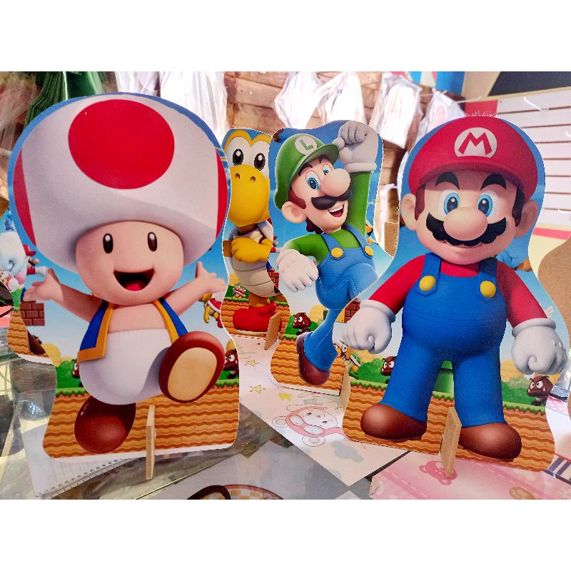 Kit Display MDF Super Mario | Shopee Brasil