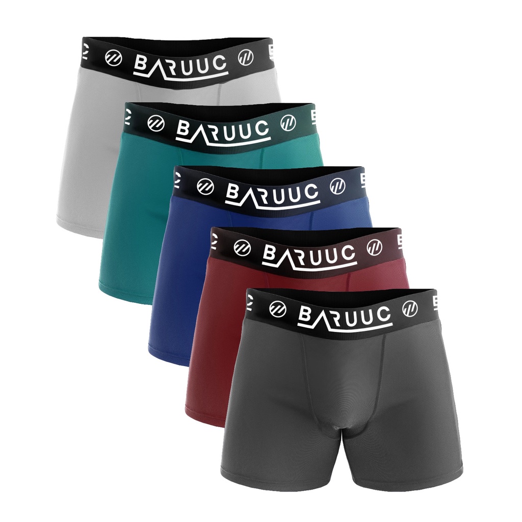 Cueca Boxer Plus Size Masculino Baruuc De Microfibra Com Elastano ...
