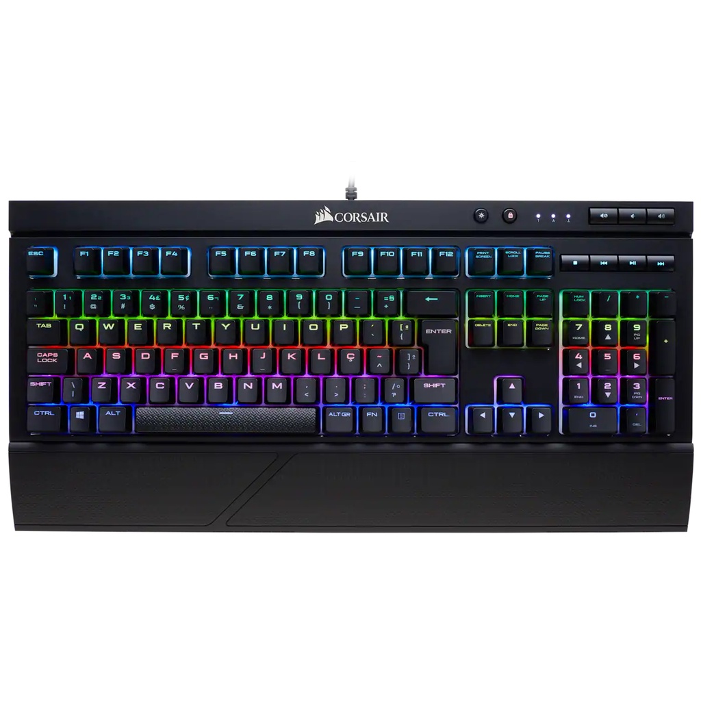Teclado Mecânico Gamer Corsair K68 RGB Ch9102010-Br Switch Cherry Mx Red | Shopee Brasil