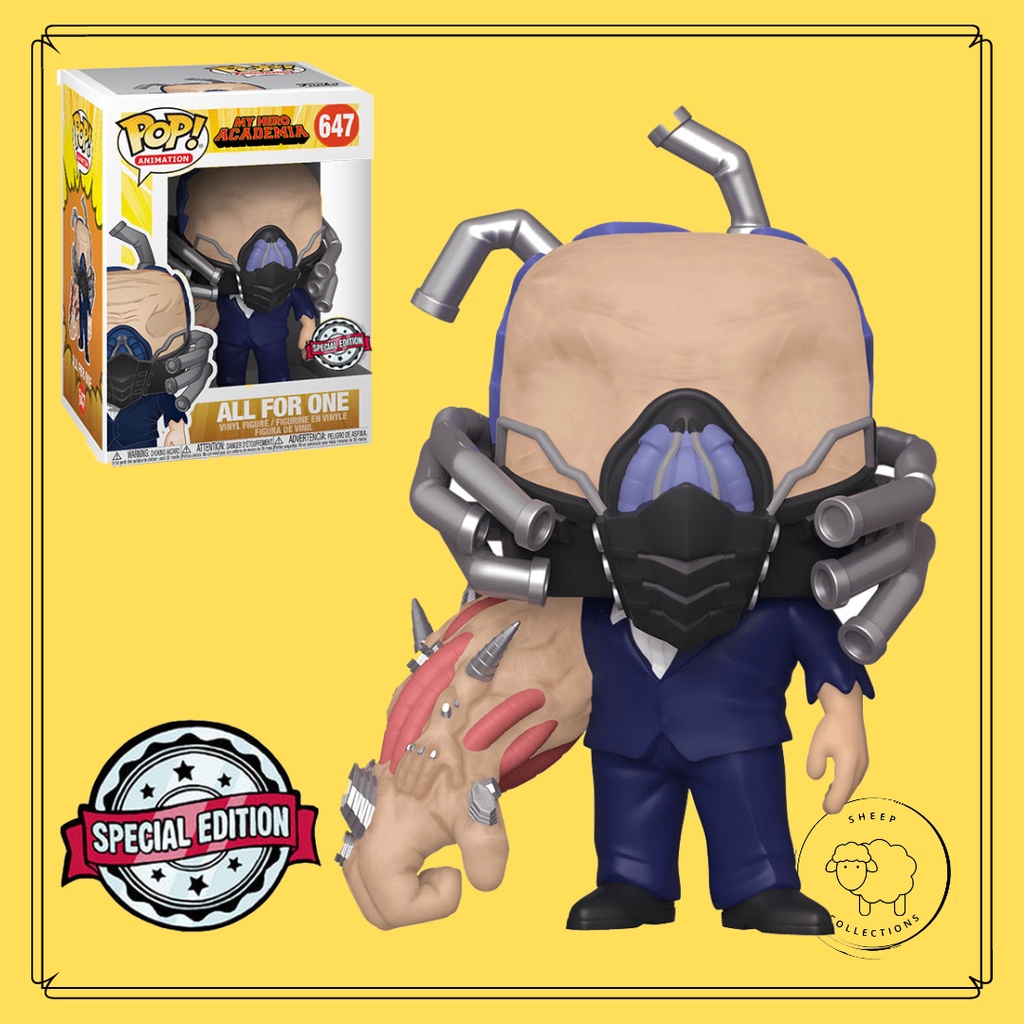 FUNKO POP MY HERO ACADEMIA ALL FOR ONE 647 | Shopee Brasil