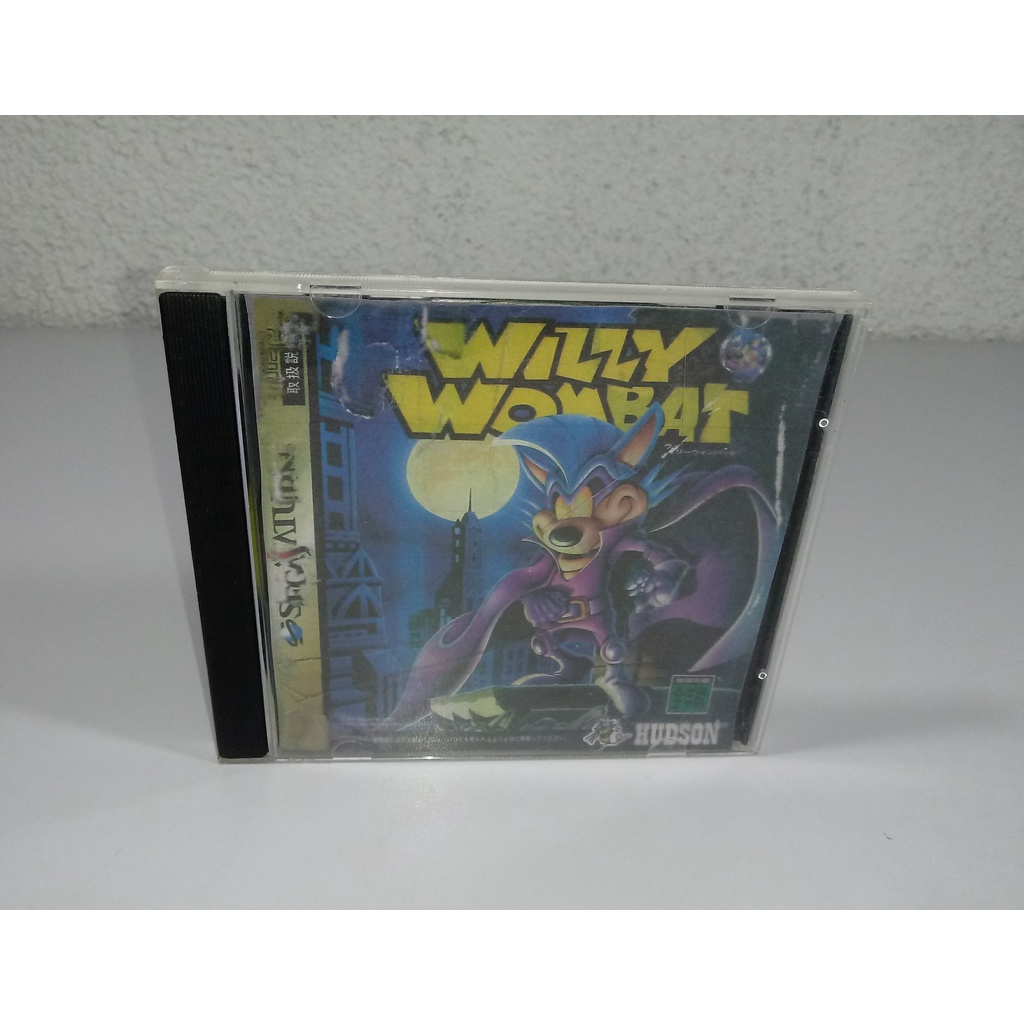 Willy Wombat Sega Saturn Original Jp Saturno | Shopee Brasil