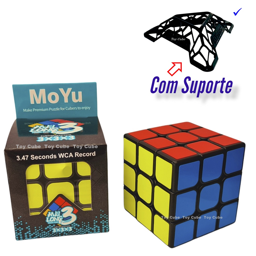 Cubo Mágico 3x3x3 Mf3 Moyu Profissional original - Escorrega o Preço