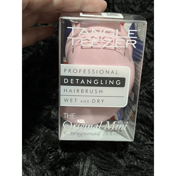 Escova TANGLE TEEZER THE ORIGINAL MINI - ROSA | Shopee Brasil