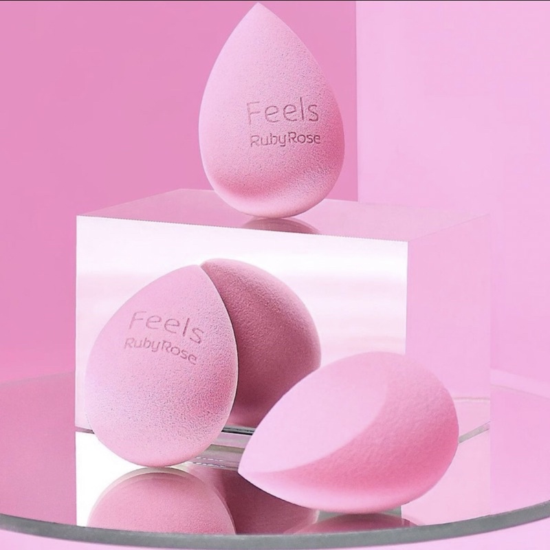 Esponja De maquiagem SOFT BLENDER Ruby Rose HB-S01 | Shopee Brasil