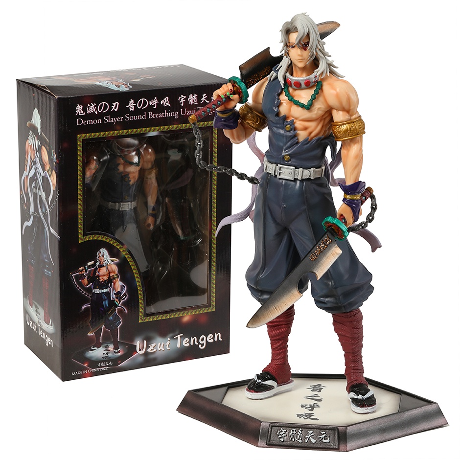 30cm Uzui Tengen demon slayer Kokushibo Tsugikuni Yoriichi Giyuutarou ...