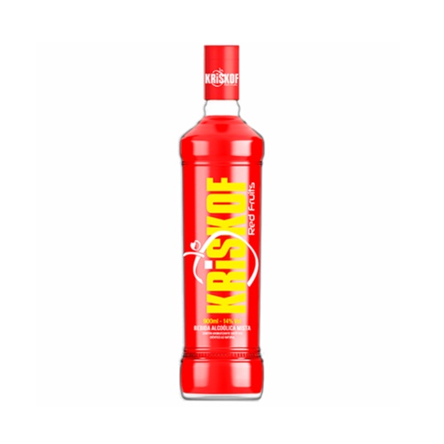 VODKA KRISKOF RED FRUITS 900ML | Shopee Brasil