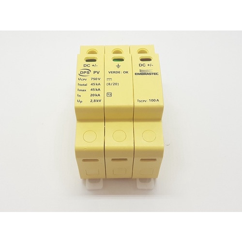 Dps Dc Solar Protetor De Surto Embrastec 750v 45ka Fotovoltaico ...