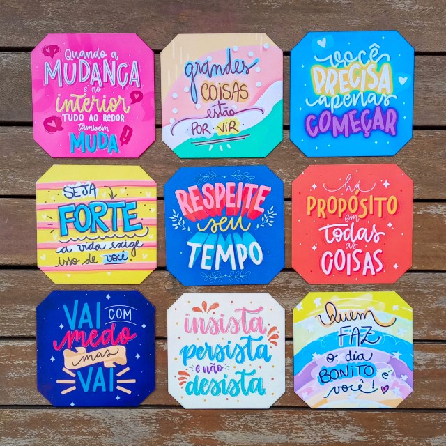 Placas Decorativas Frases Que Inspiram | Shopee Brasil