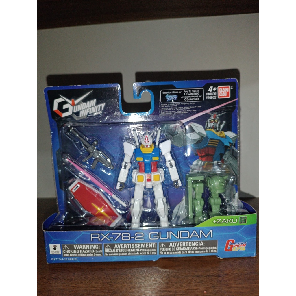 Boneco Gundam infinity RX 78 Bandai importado | Shopee Brasil