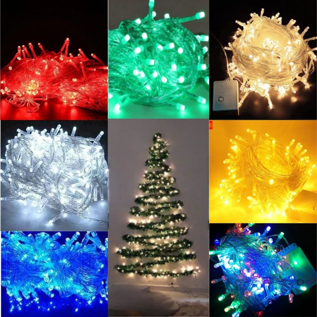 Pisca pisca de led decorativas - Com 100 leds | Shopee Brasil