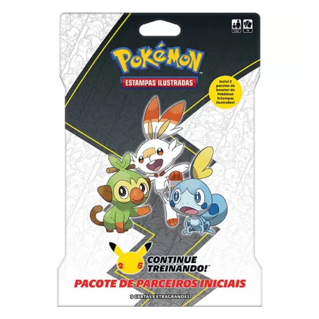 Blister Gigante Scorbunny Sobble Grookey Galar Pokemon TCG | Shopee Brasil