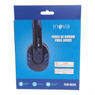 Fone De Ouvido Gamer C/fio Headphone Inova Fon-8639 Original | Shopee ...