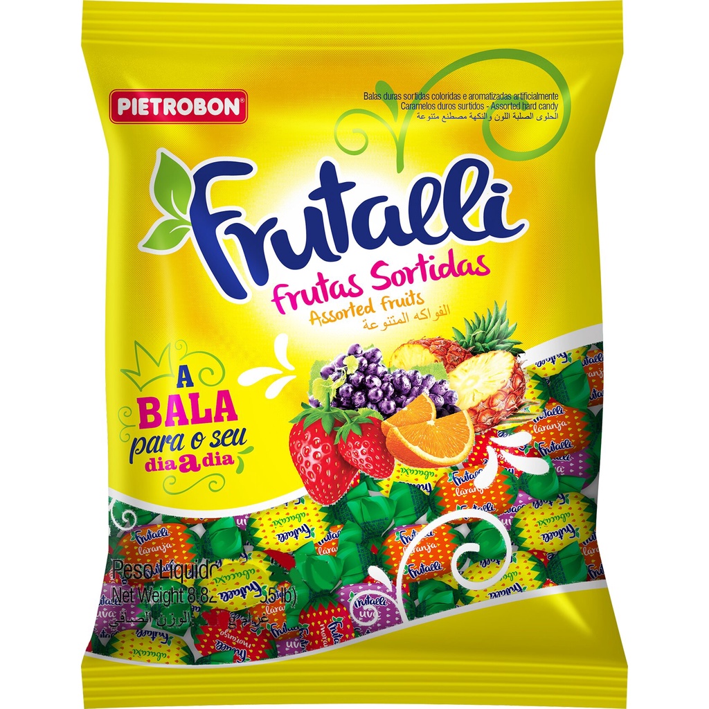 Balinha Frutalli 60g - Pietrobon | Shopee Brasil