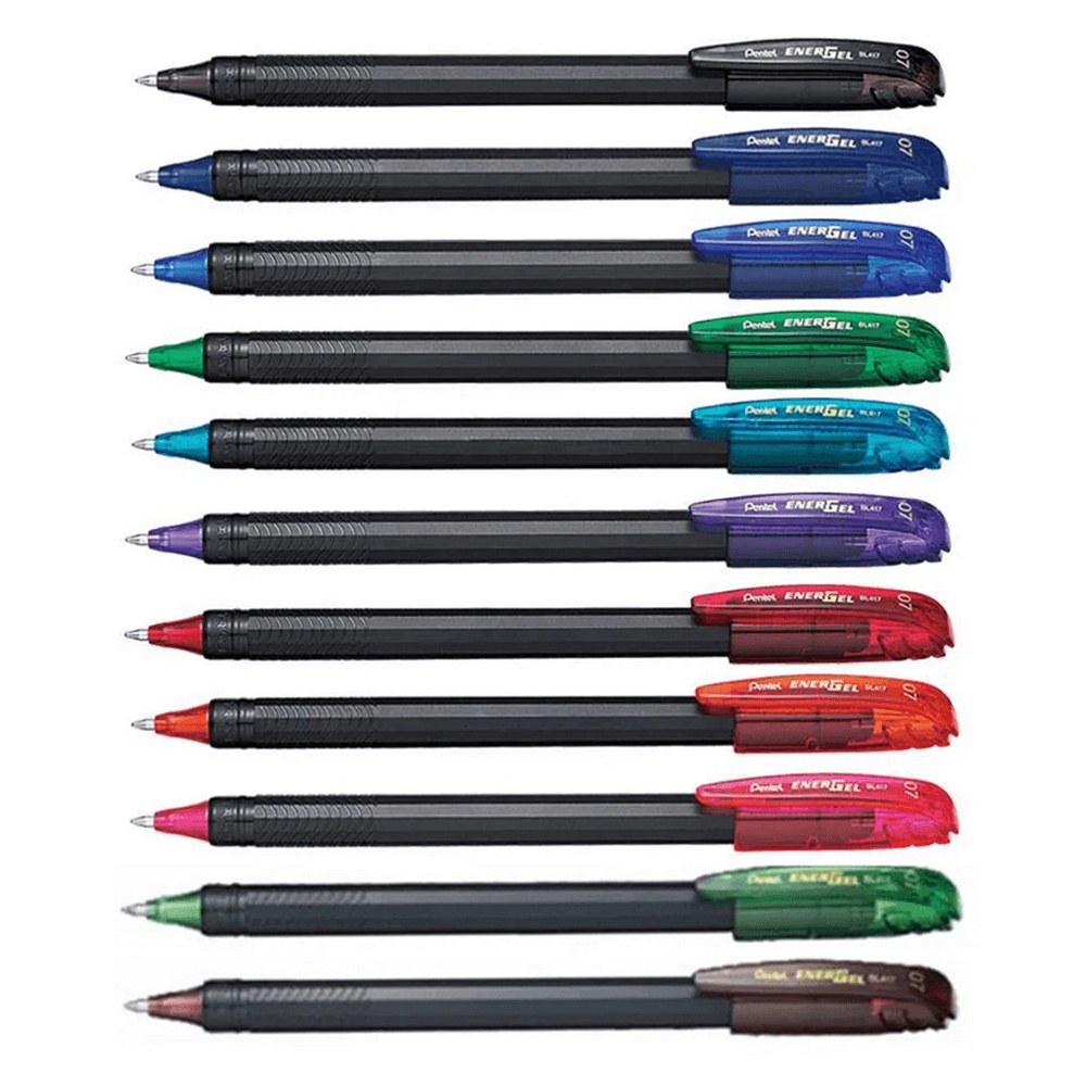 Caneta Energel Makkuro 0.7mm (BL417) - Pentel | Shopee Brasil